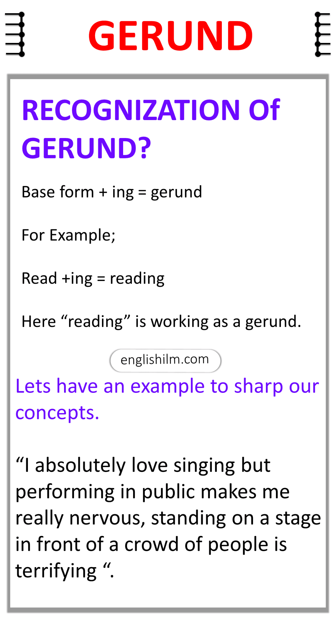 Gerund in English: Uses and Examples • Englishilm
