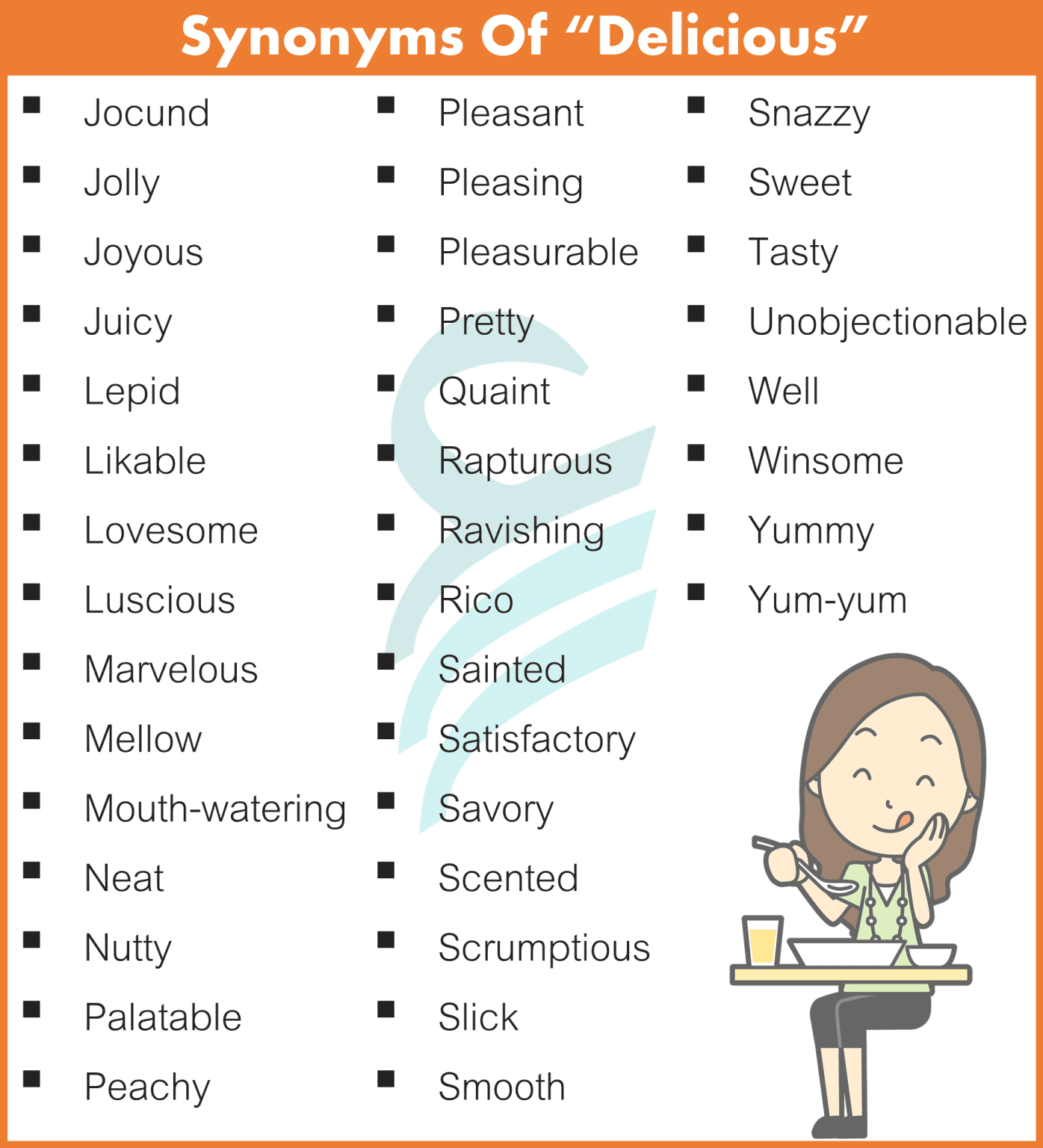 Another Words for “Delicious” | 50+ Synonyms Of Delicious • Englishilm