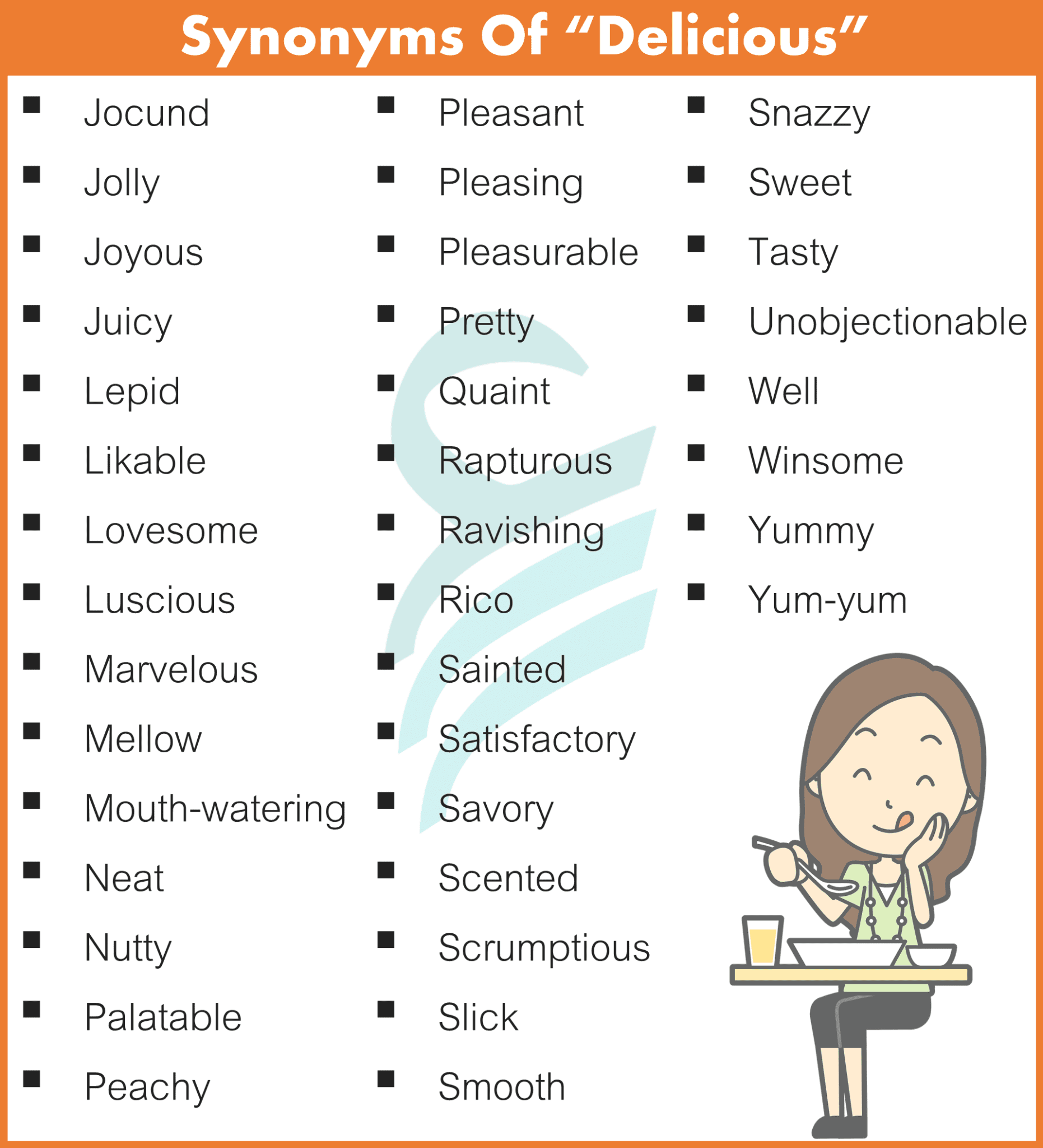 Another Words for “Delicious” | 50+ Synonyms Of Delicious • Englishilm