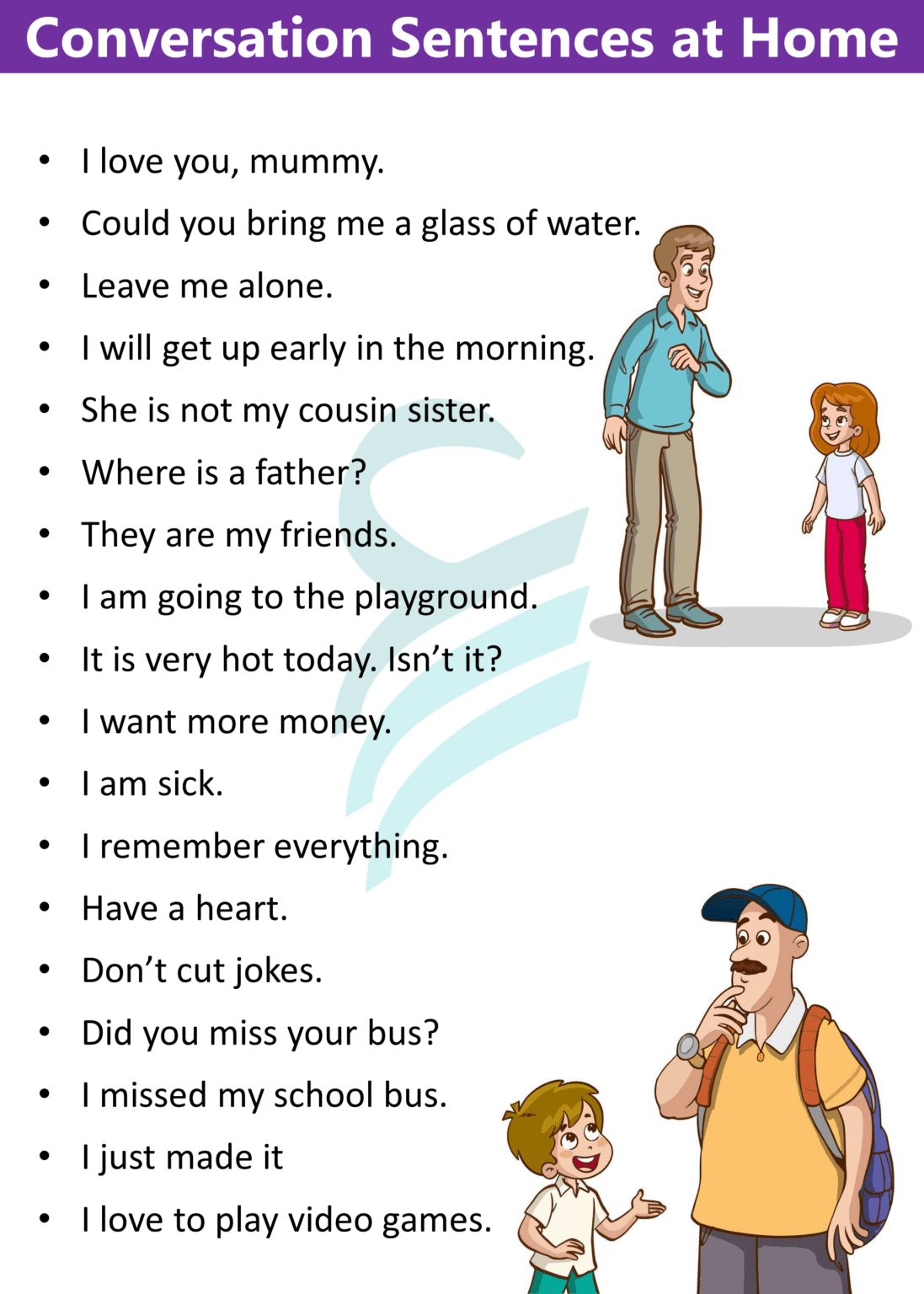 Daily Used English Sentences at Home | Talk English at Home