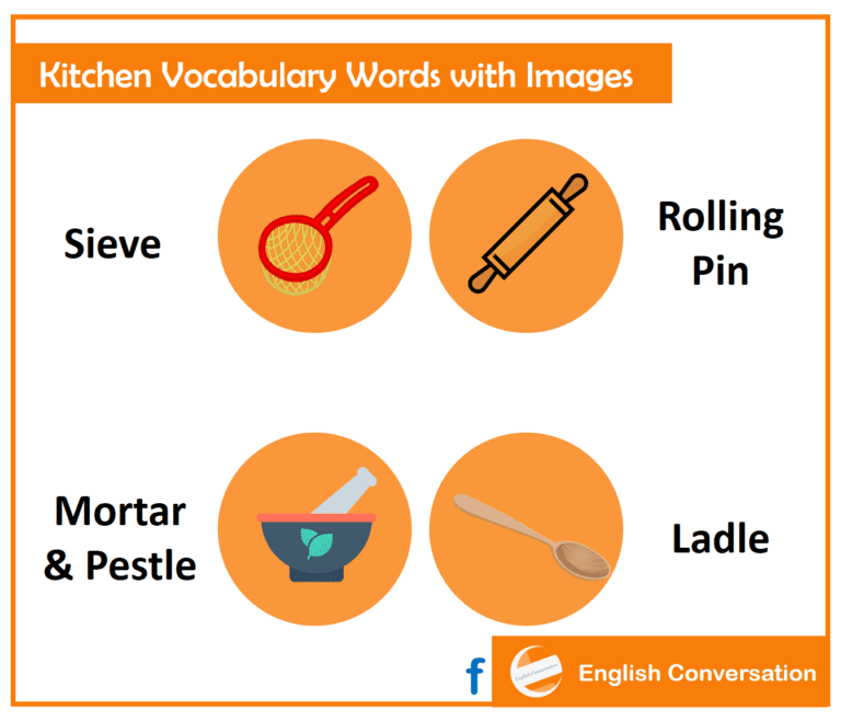 Kitchen Vocabulary Words In English with Images | PDF • Englishilm
