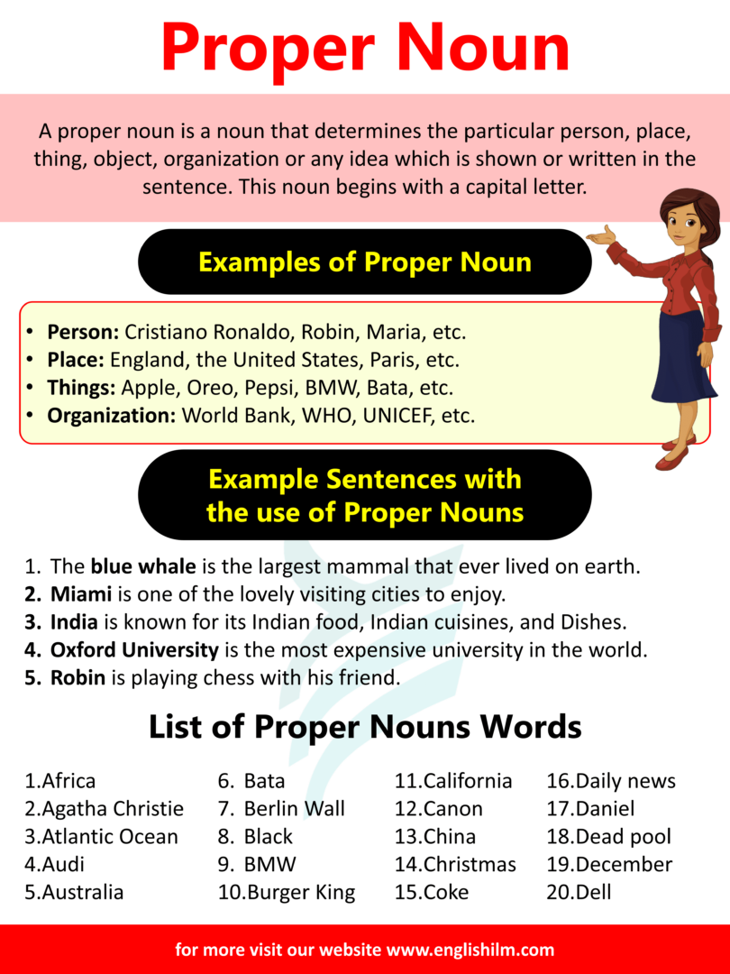 Noun: Definition, 12 Types, and Helpful Examples