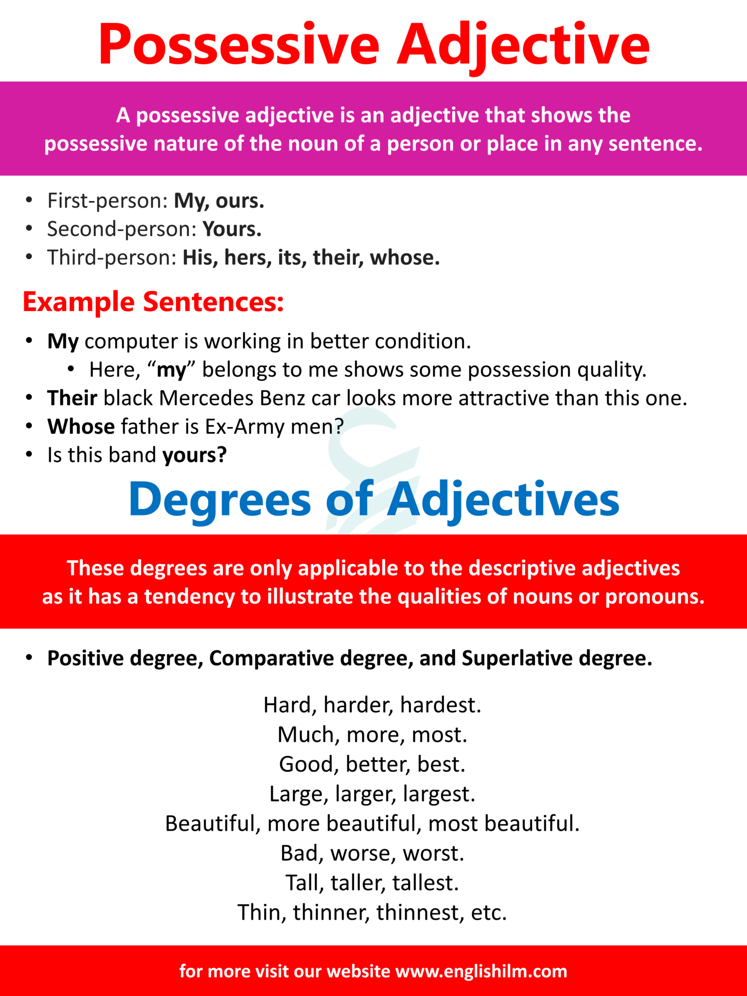 Adjective: Definition, Types, and Helpful Examples