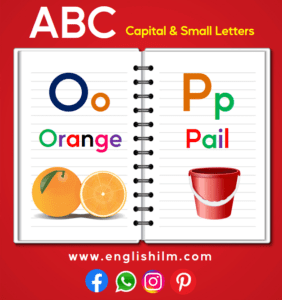 A To Z Alphabet | ABC Capital and Small Letters For Children