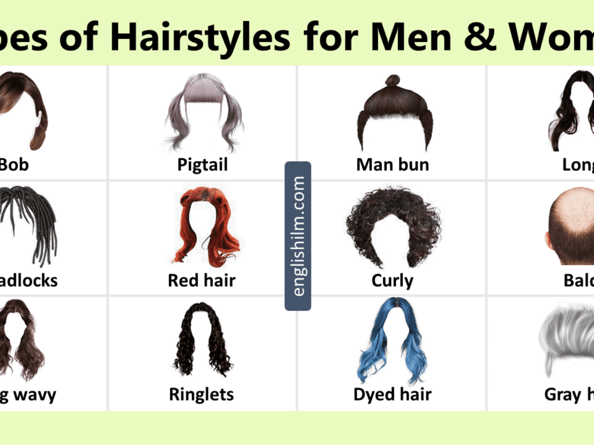 What Are The Names Of Different Types Of Hair Styles That Exist For