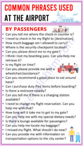 Talk English at Airport | Useful English Phrases Used At the Airport