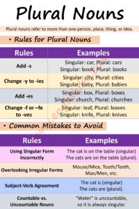 Singular and Plural Nouns Definition, Usage, and Examples • Englishilm