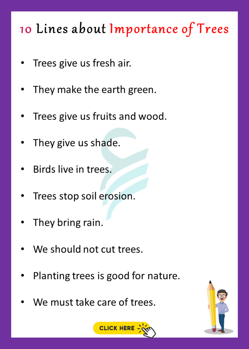 10 Lines Essay about 20 Topics in English • Englishilm