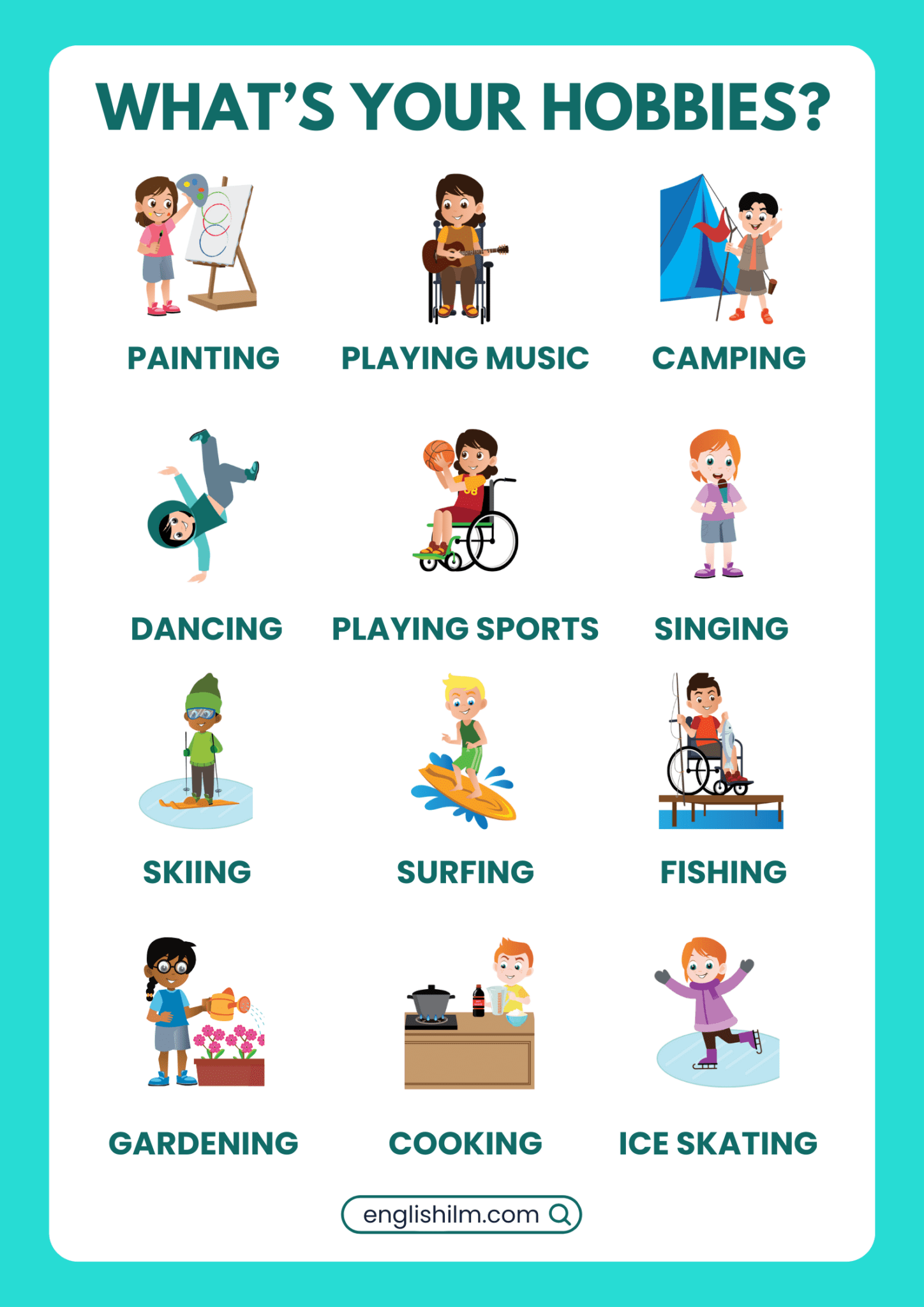 Types of Hobbies: Phrases and Idioms Related to Hobbies • Englishilm