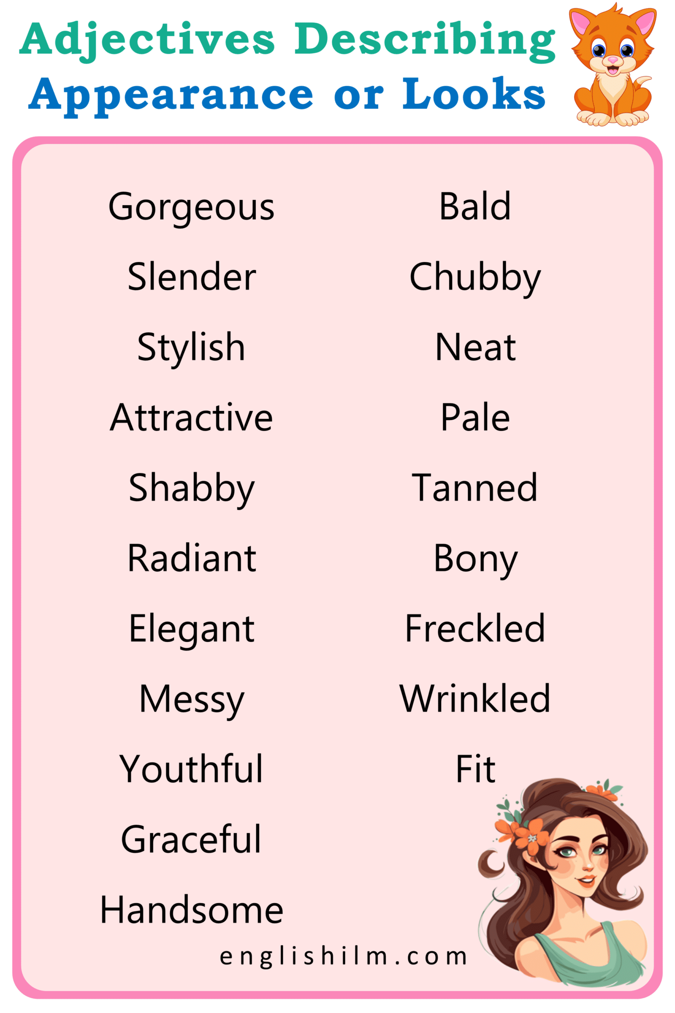 100 Advanced Adjectives Used in the English Language • Englishilm