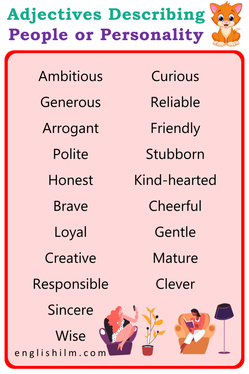 100 Advanced Adjectives Used in the English Language • Englishilm
