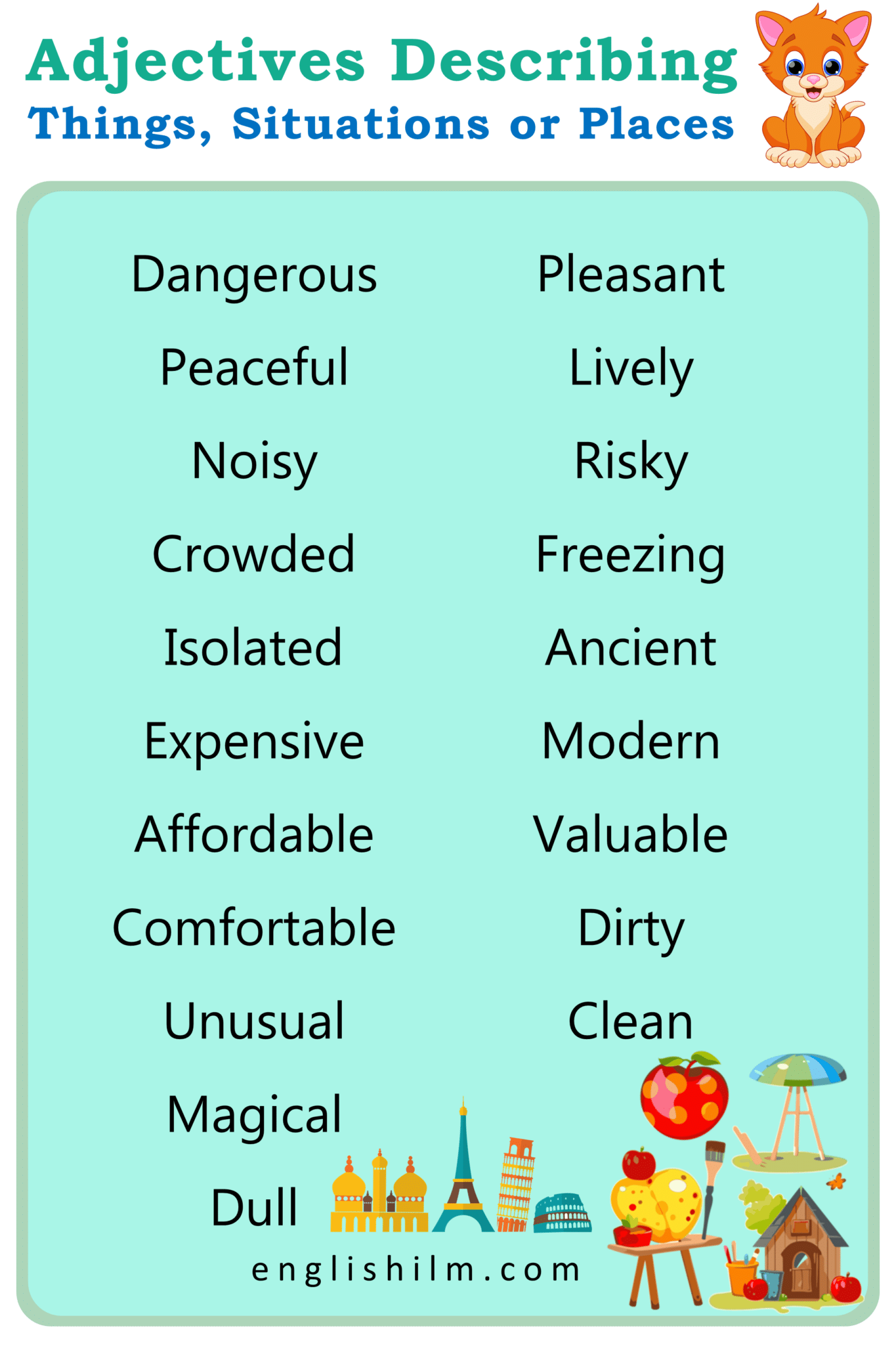 100 Advanced Adjectives Used in the English Language • Englishilm